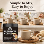 nutritious mushroom coffee blend for mornings