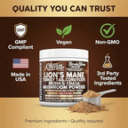 Nutritious mushroom powder for daily energy