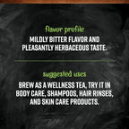 nutritious nettle leaf for smoothies