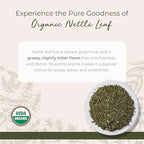 nutritious nettle leaf for tea