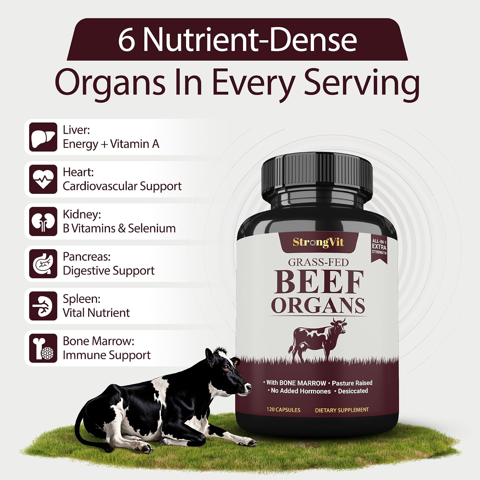 nutritious organ meat supplements