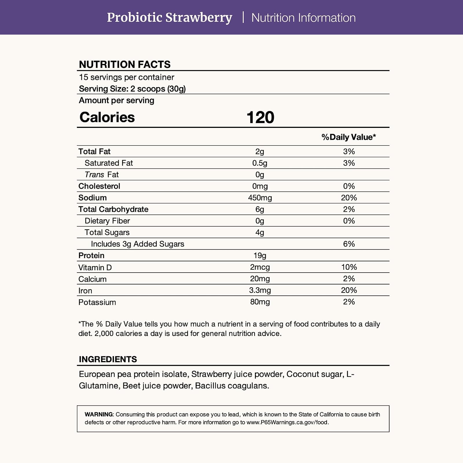 nutritious pea protein for smoothies