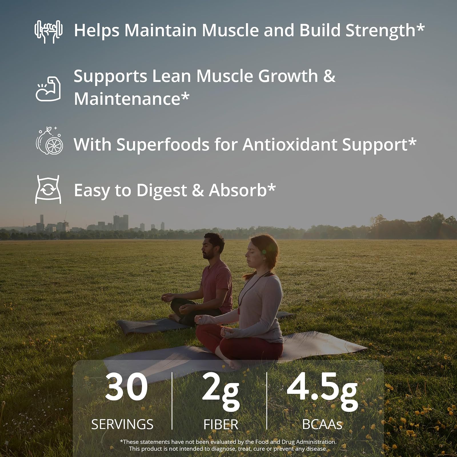 nutritious pea protein powder blend