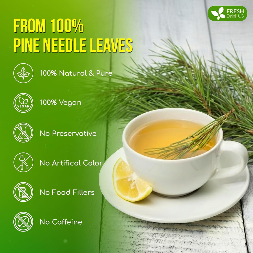 nutritious pine needle leaves powder