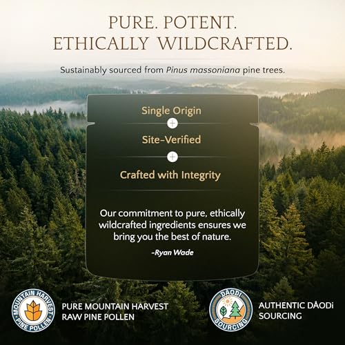 nutritious pine pollen for daily health