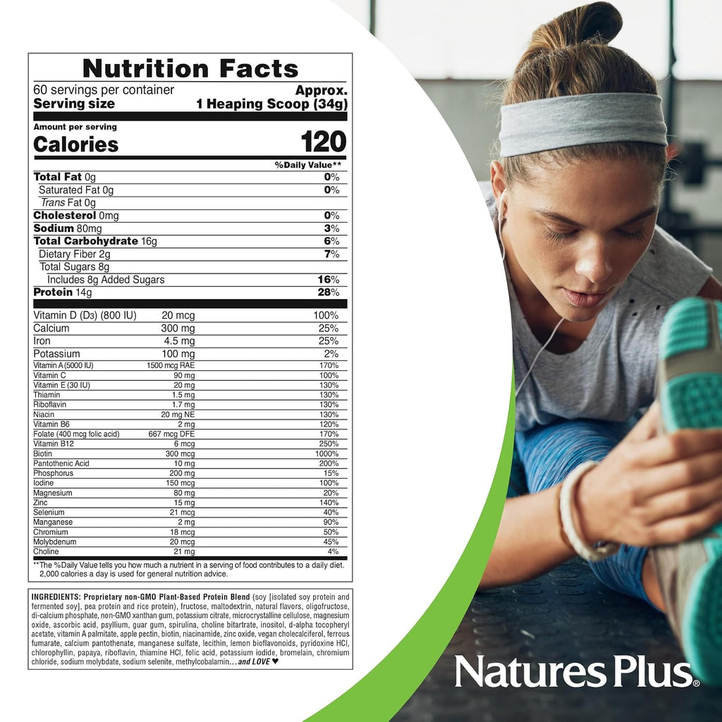 nutritious plant-based protein blend
