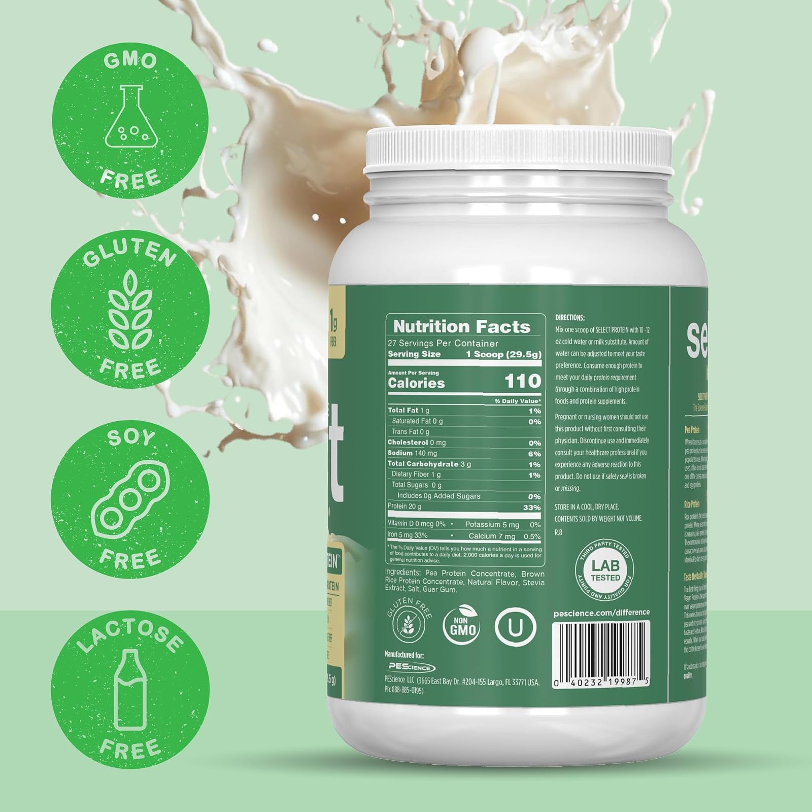 nutritious plant protein for active lifestyles