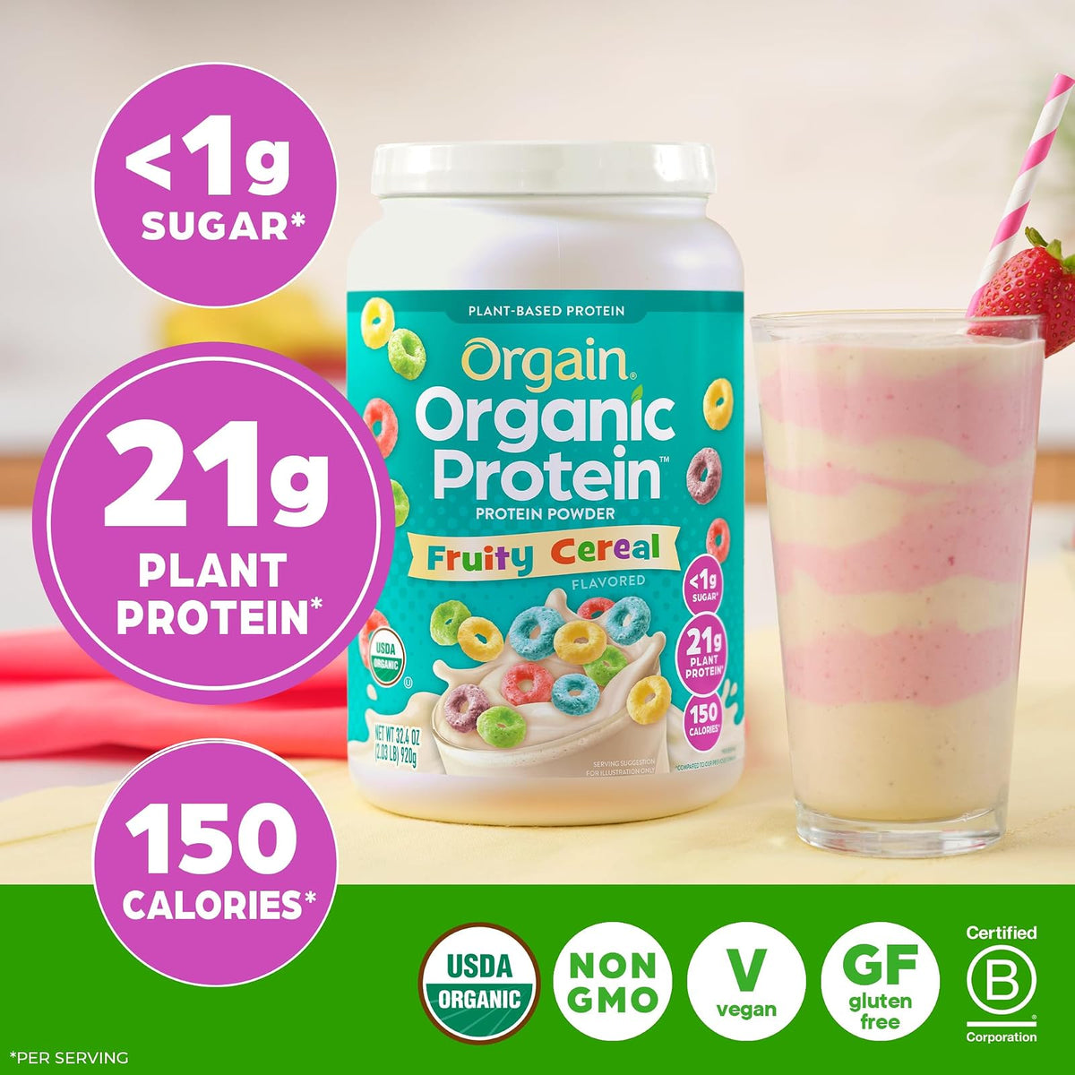 nutritious plant protein for active lifestyles
