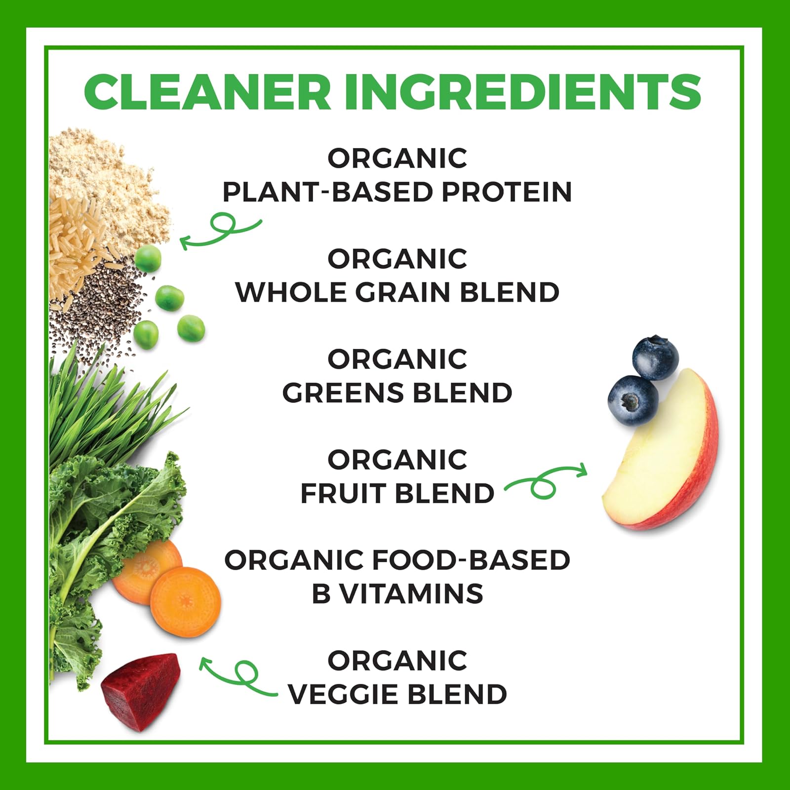 Nutritious plant protein for athletes