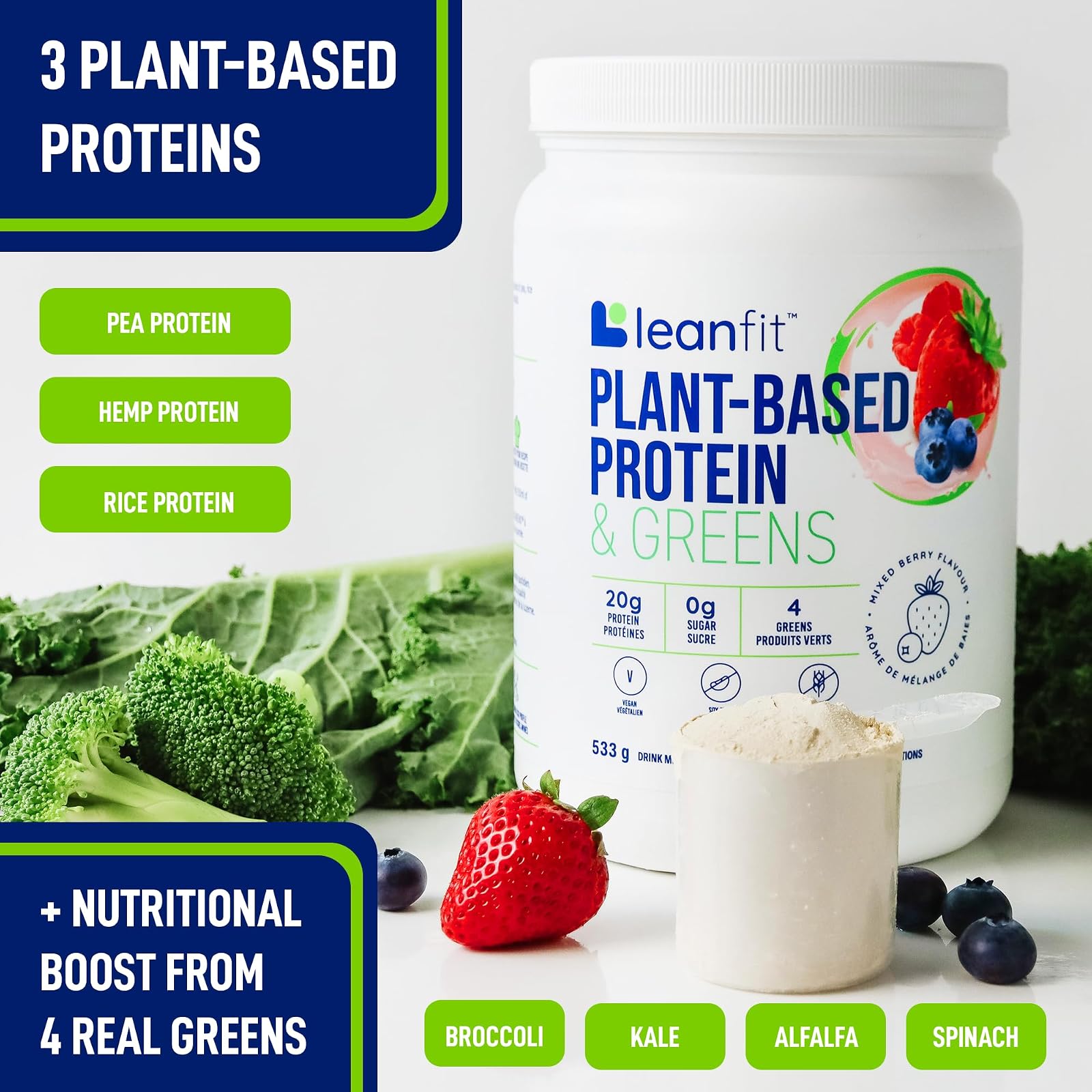 nutritious plant protein for smoothies
