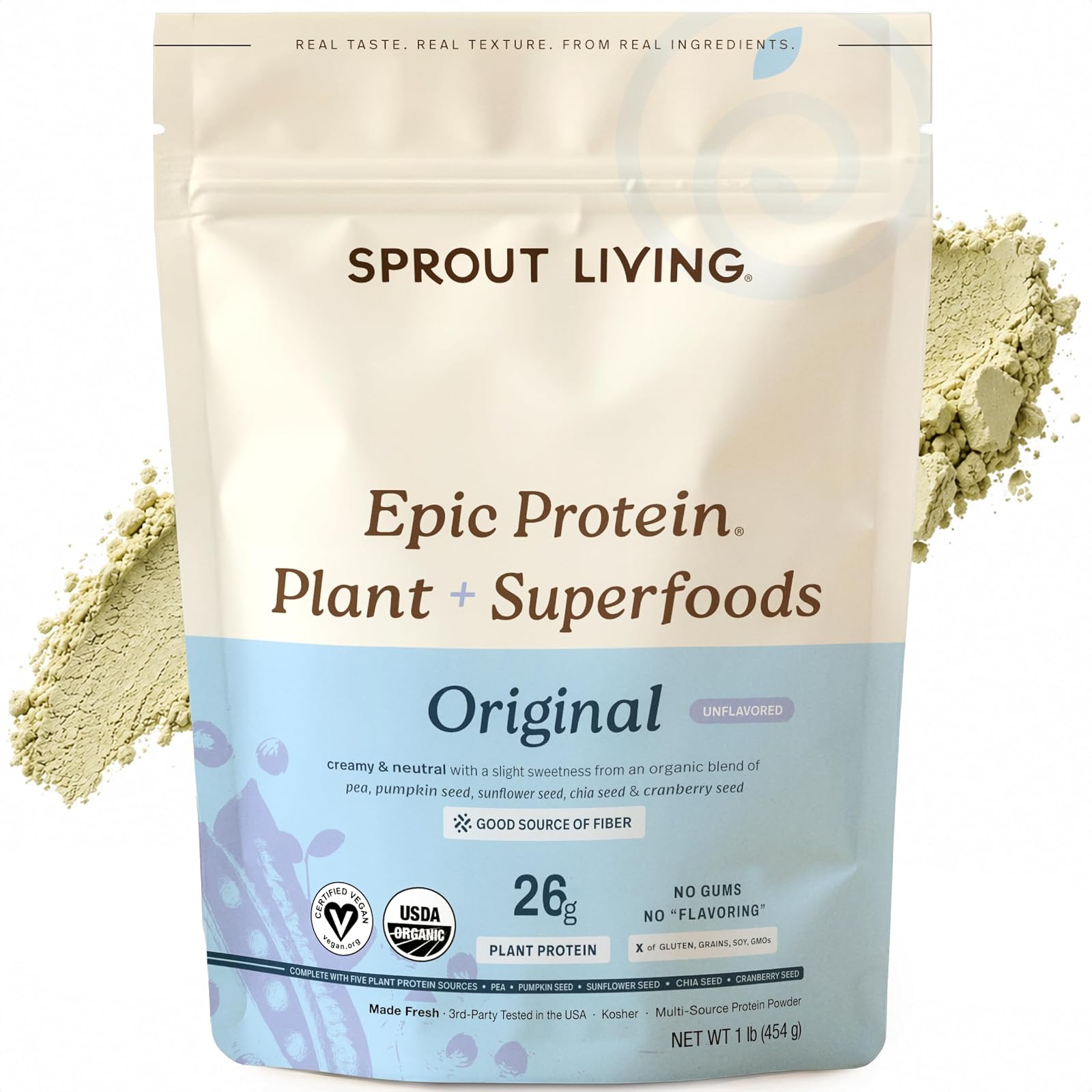 nutritious plant protein powder