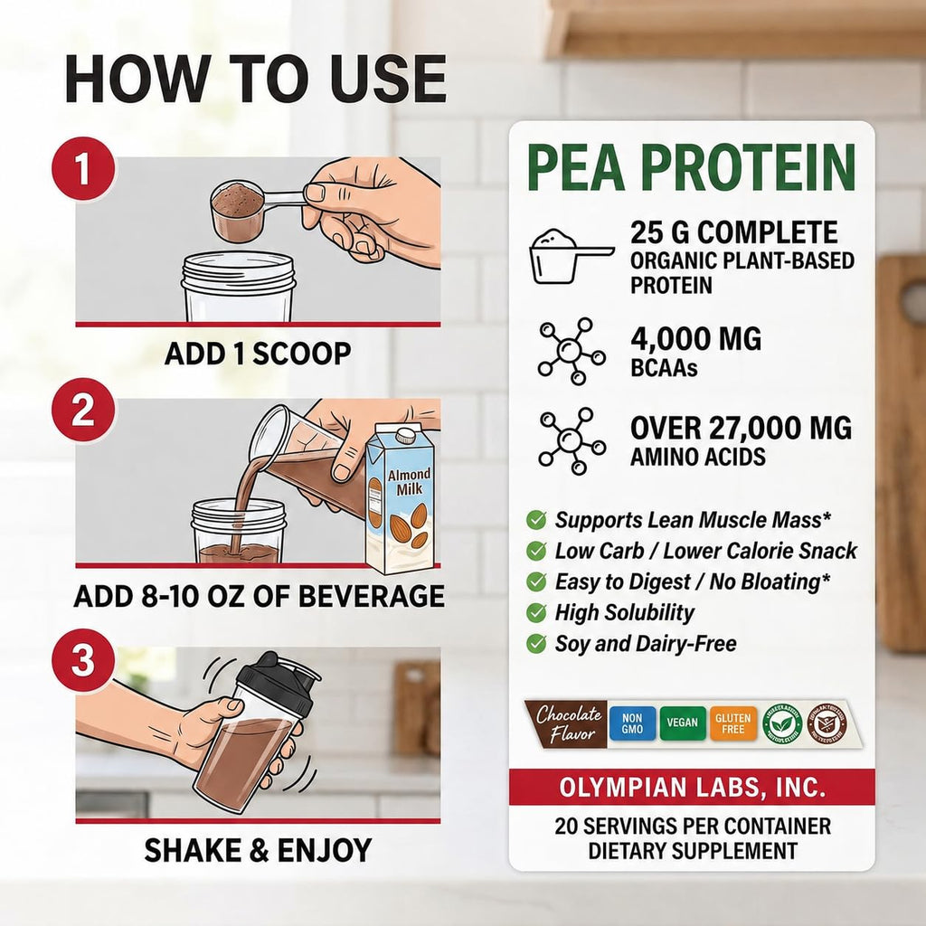 nutritious plant protein supplement