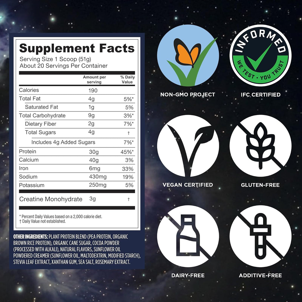 nutritious plant protein supplement