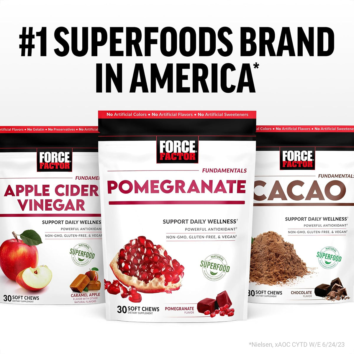 nutritious pomegranate chews for active lifestyles