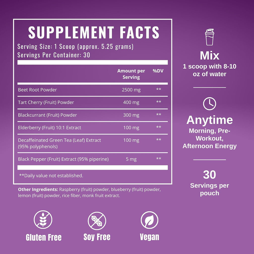 nutritious powder for enhanced performance