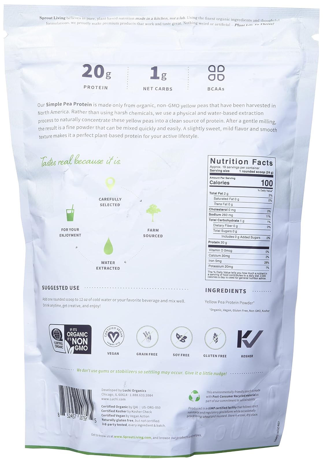 Nutritious protein for energy bars