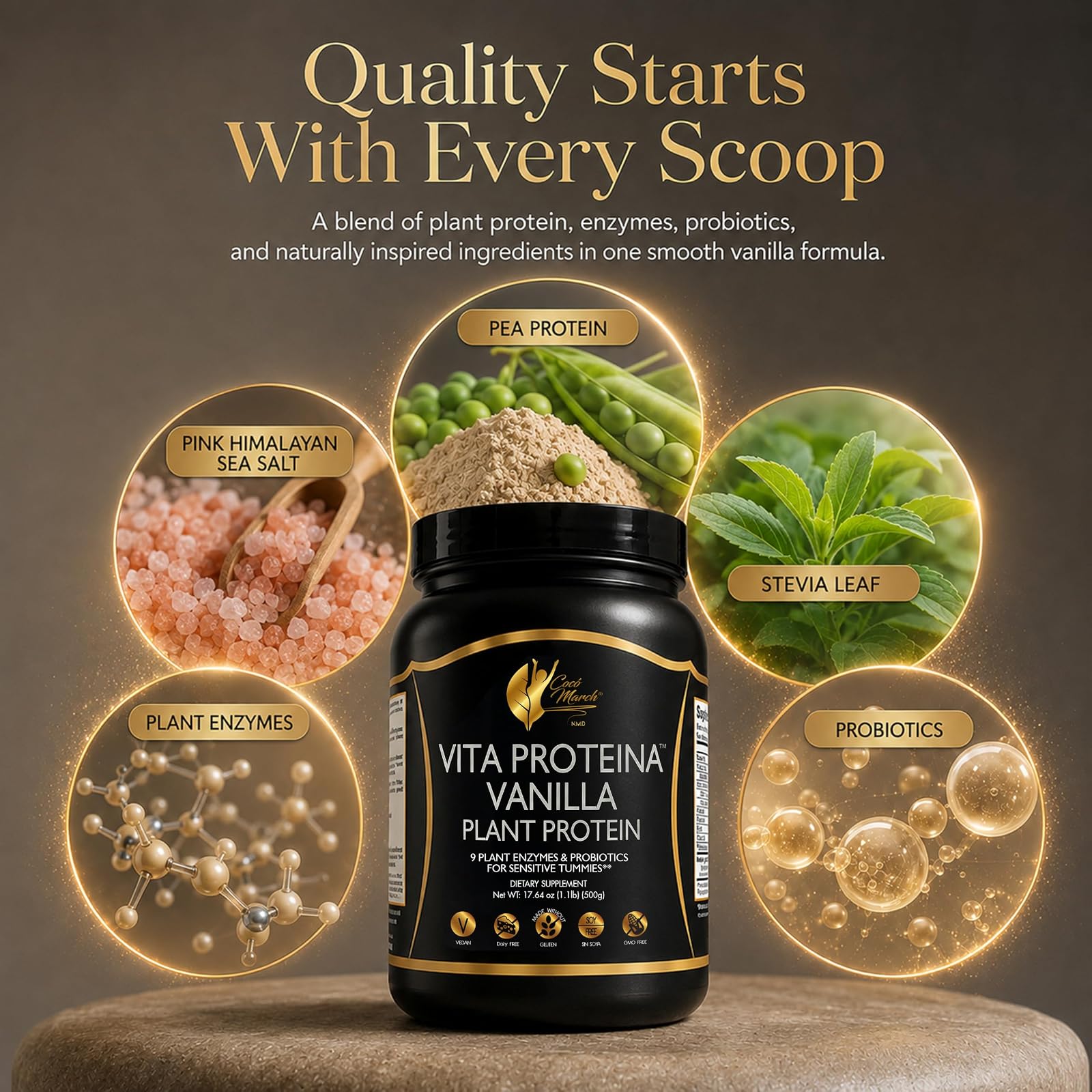 nutritious protein for vegan recipes