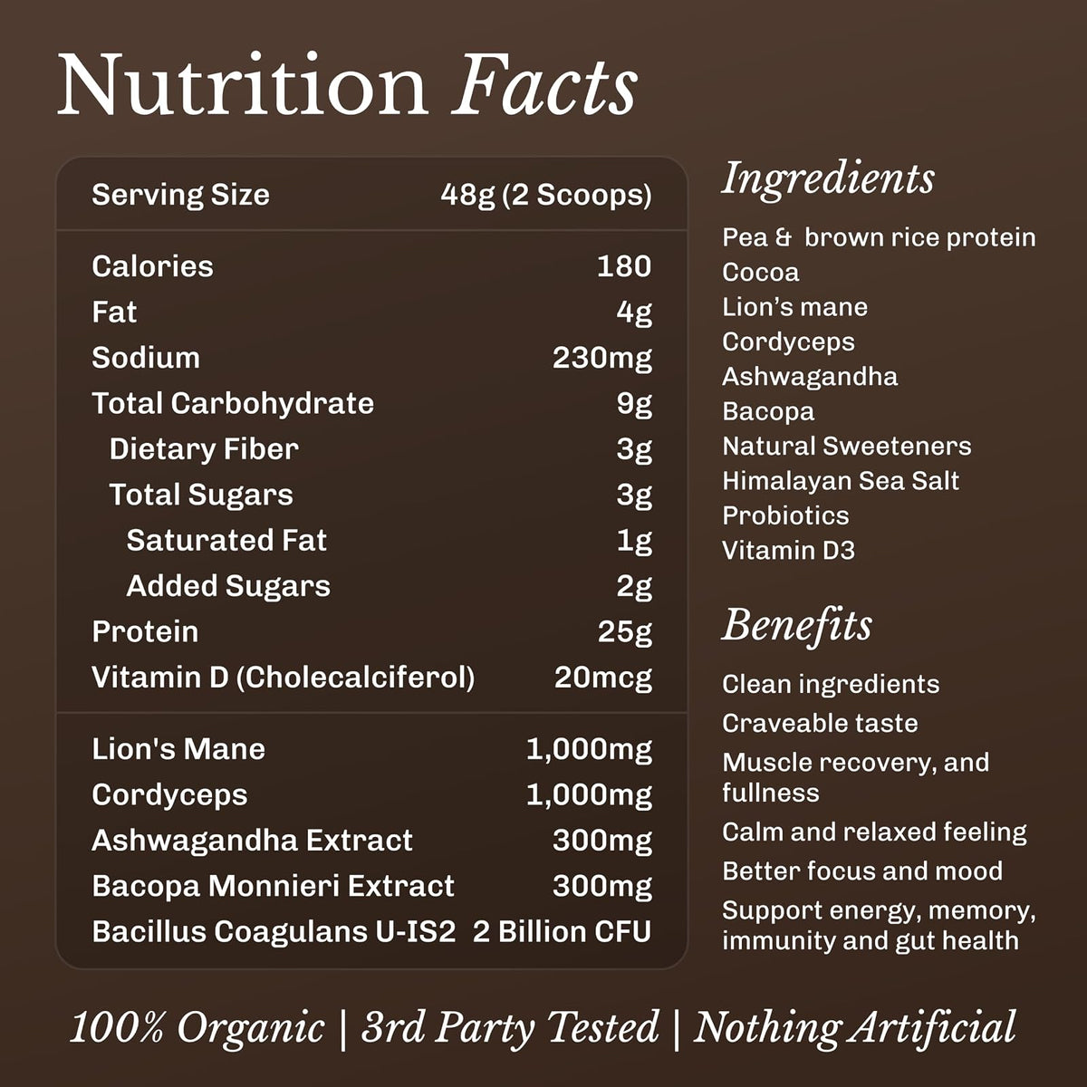 nutritious protein powder for athletes