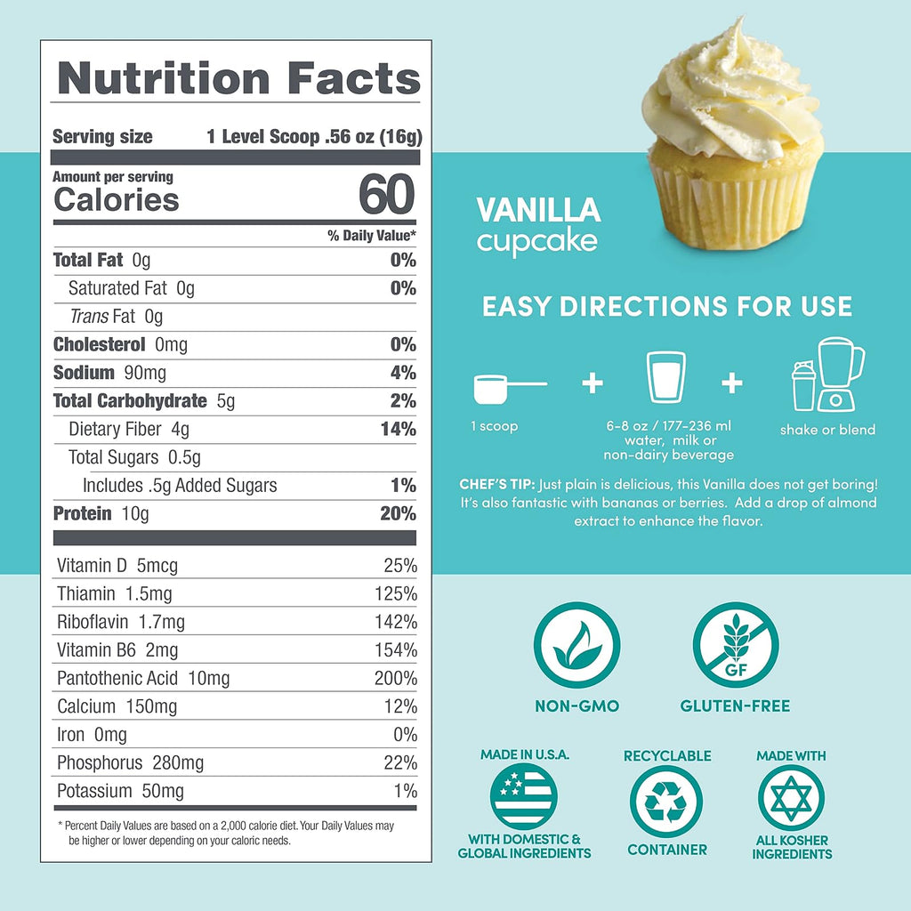 nutritious protein powder for baking