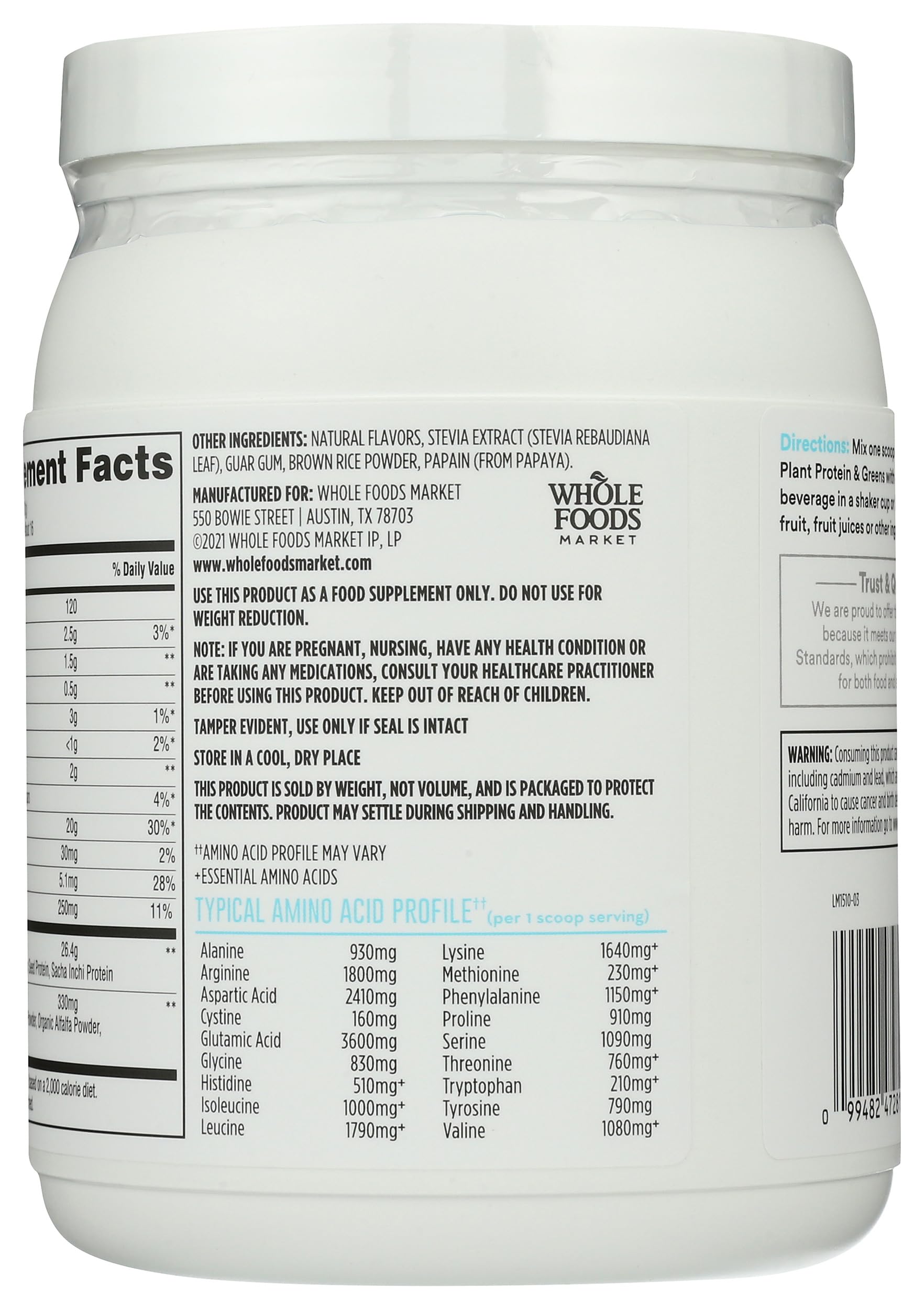 nutritious protein powder for energy
