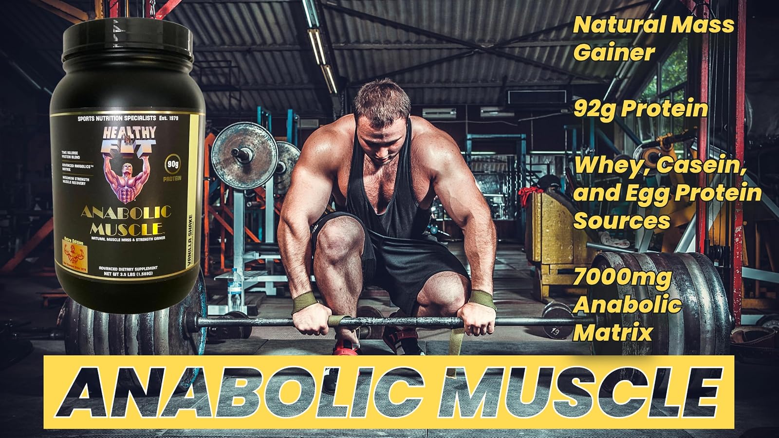nutritious protein powder for muscle gain
