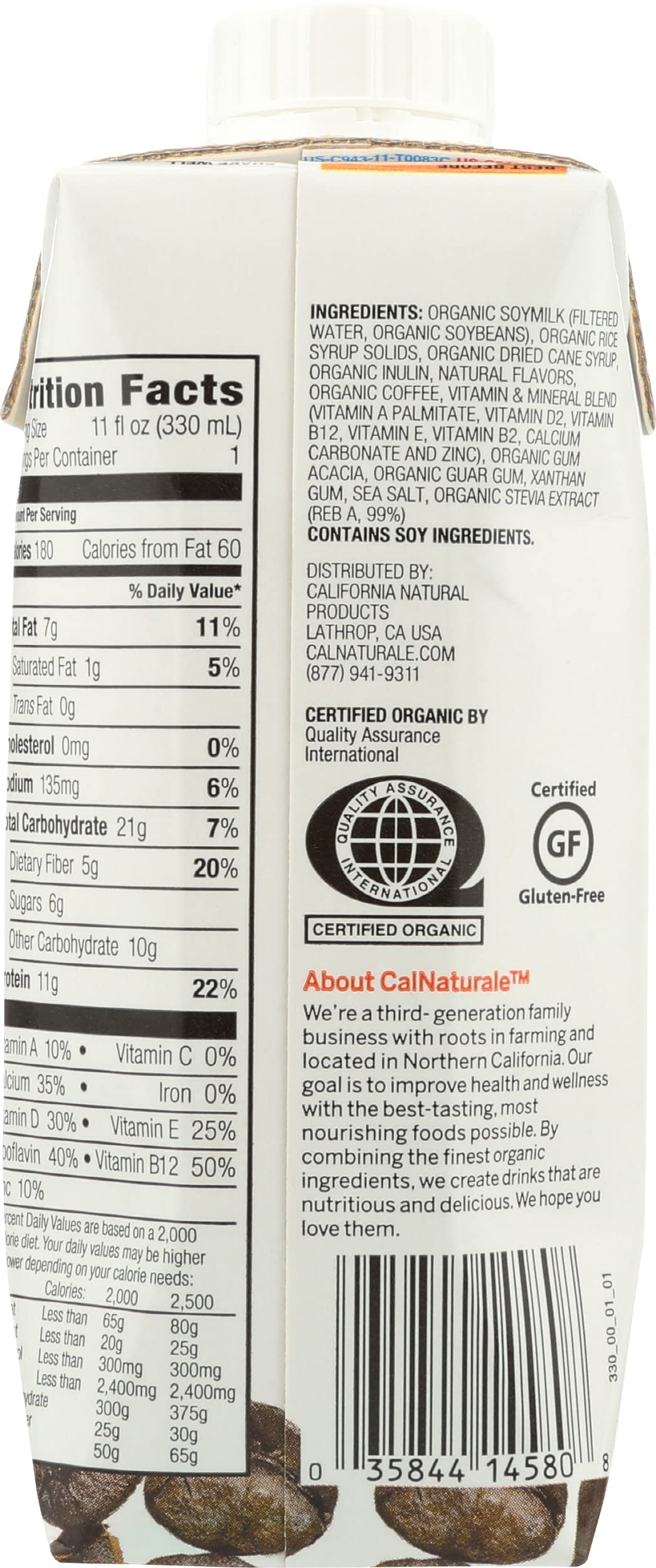 nutritious protein shake for energy