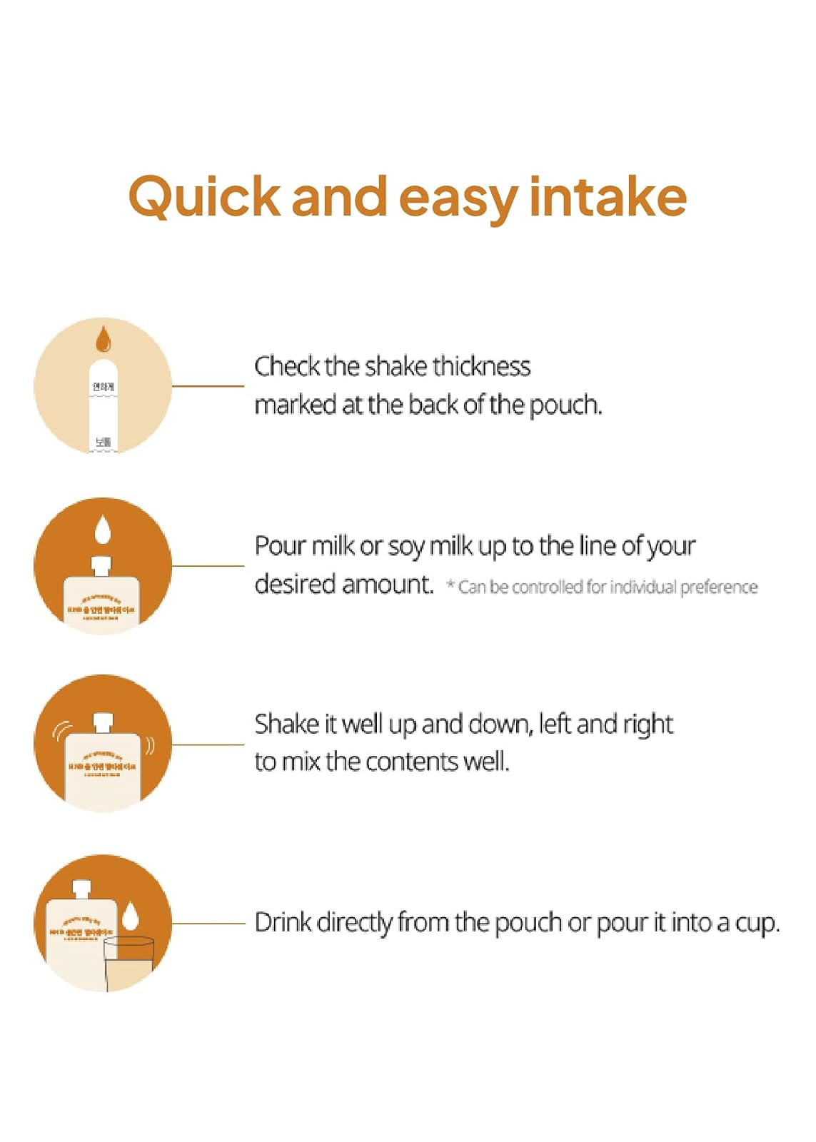 nutritious protein shake for recovery
