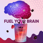 nutritious raspberry flavoured mushroom supplements