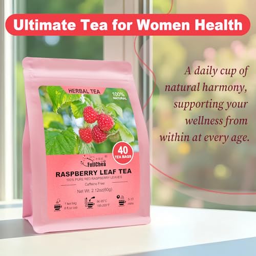 nutritious raspberry leaf tea infusion