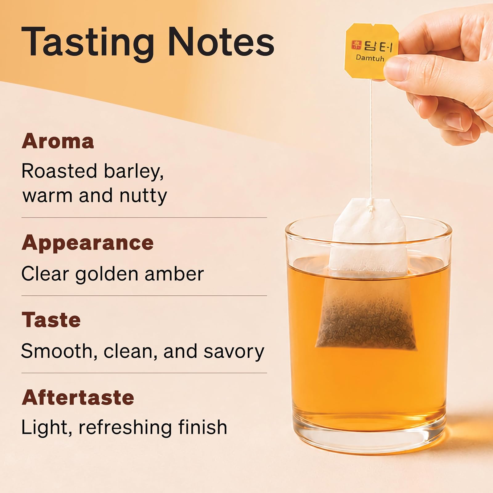 Nutritious roasted barley tea