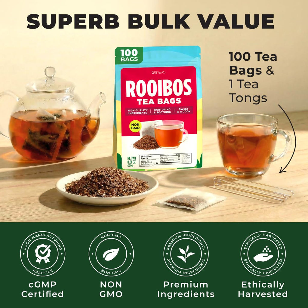 nutritious rooibos tea for wellness