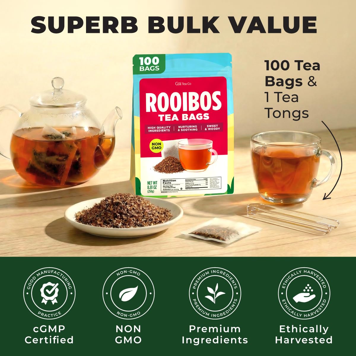 nutritious rooibos tea for wellness