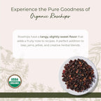 nutritious rosehips in 1 lb bag