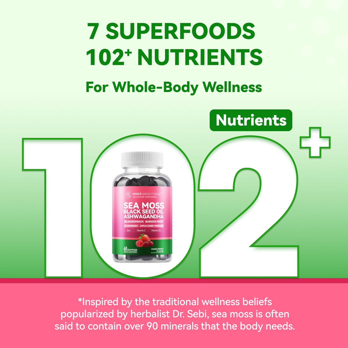 nutritious sea moss for skin health