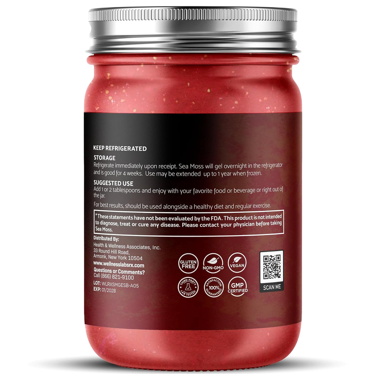 nutritious sea moss gel for smoothies