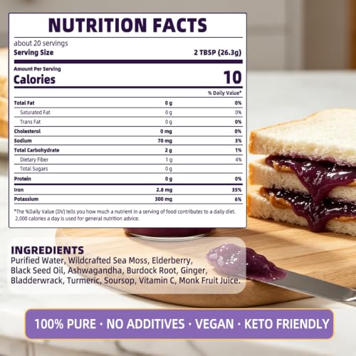 nutritious sea moss gel for smoothies