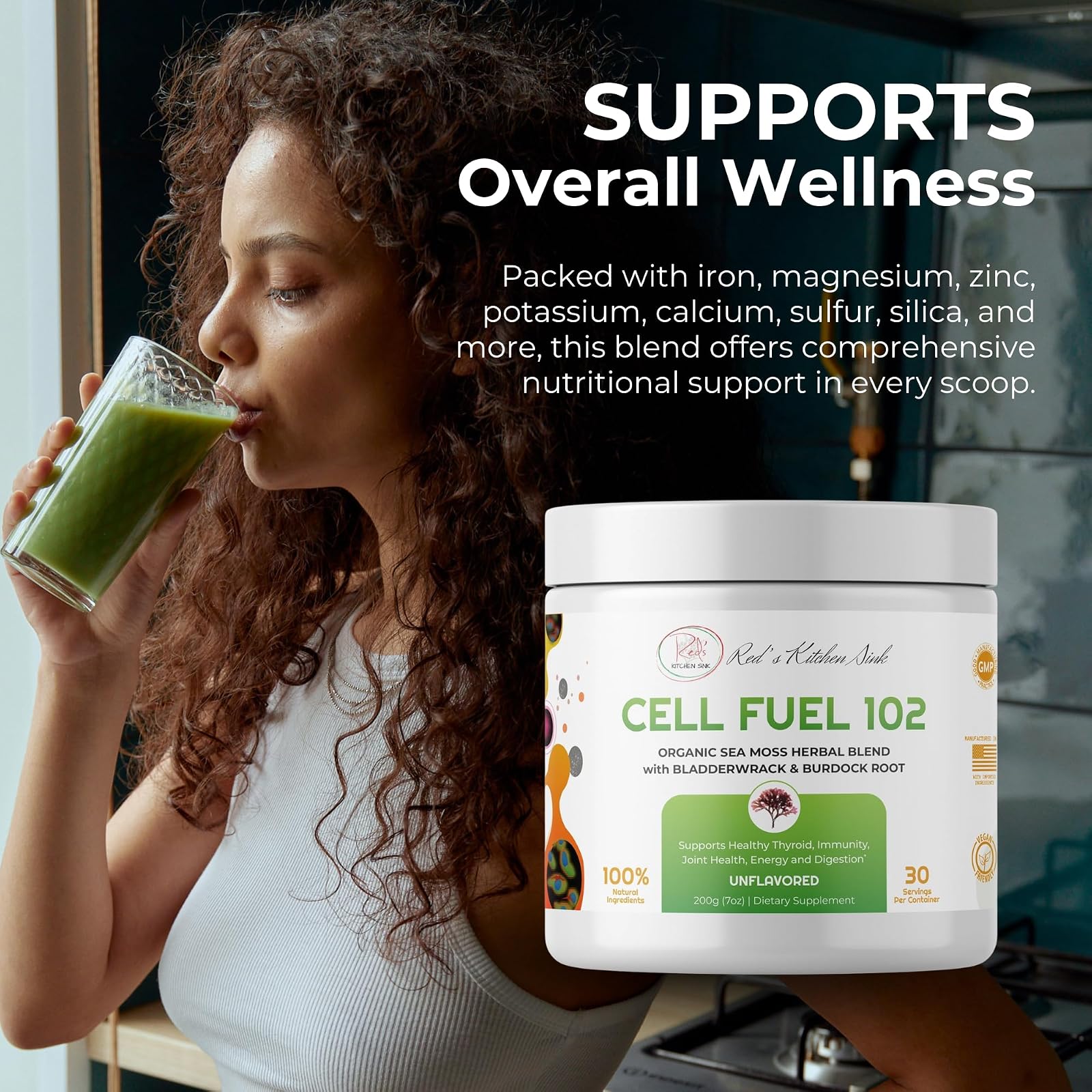 nutritious sea moss gel ingredient