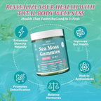 Nutritious sea moss gummies for wellness