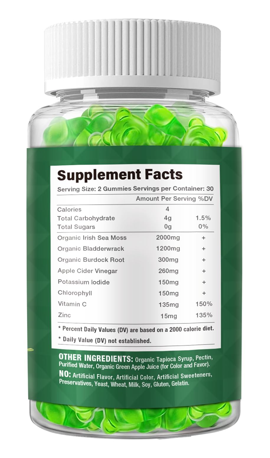 nutritious sea moss gummy treats