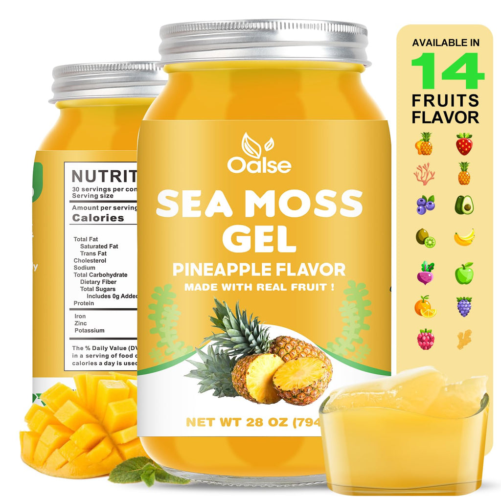 nutritious sea vegetables gel