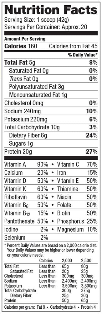 nutritious shake for active lifestyle