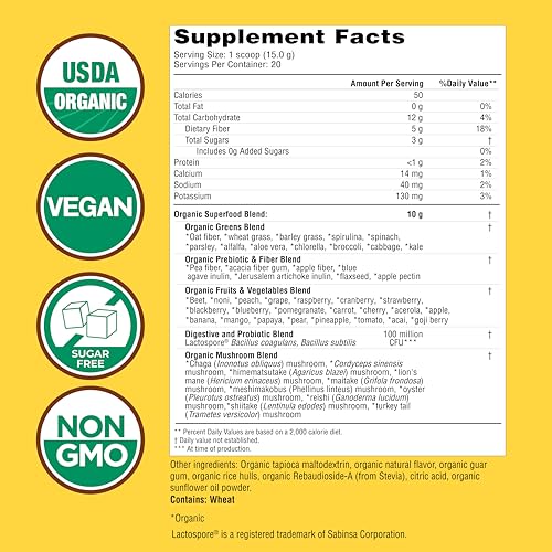 nutritious smoothie powder for energy