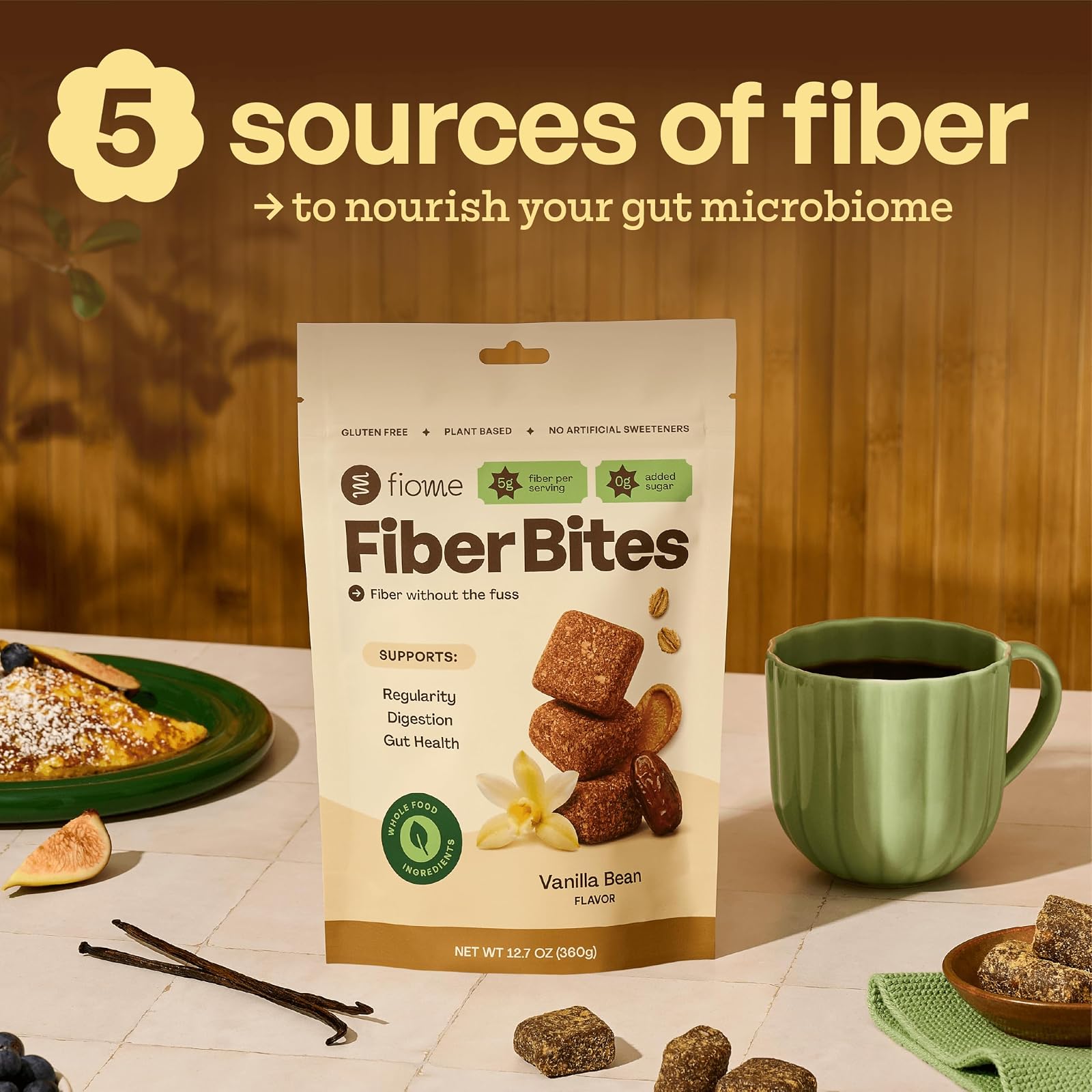 nutritious snack with added fibre