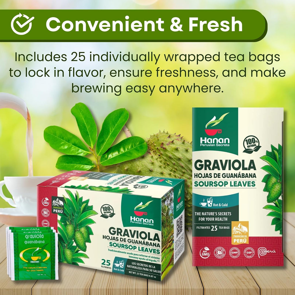 nutritious soursop leaf tea blend