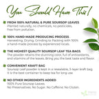 nutritious soursop leaves powder for wellness