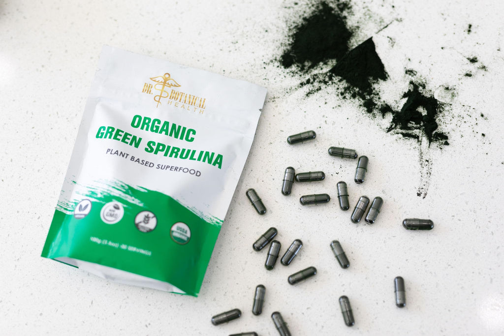 nutritious spirulina for energy boost