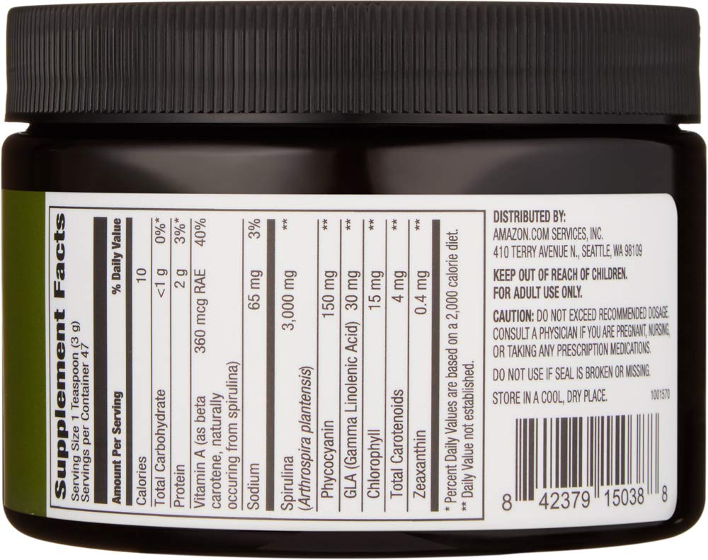 nutritious spirulina for energy boost