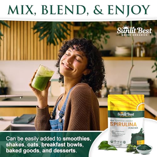 nutritious spirulina for health enthusiasts