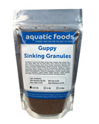 Nutritious spirulina granules for aquariums