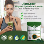 nutritious spirulina powder for energy